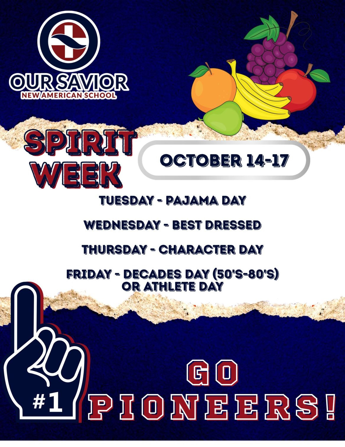 Spirit Week – Our Savior New American School